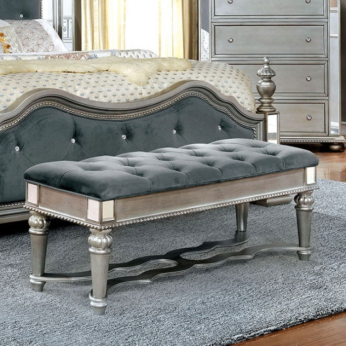 Arizona AZ Bedroom Bench - CM7194BN – Divine Canopy Beds